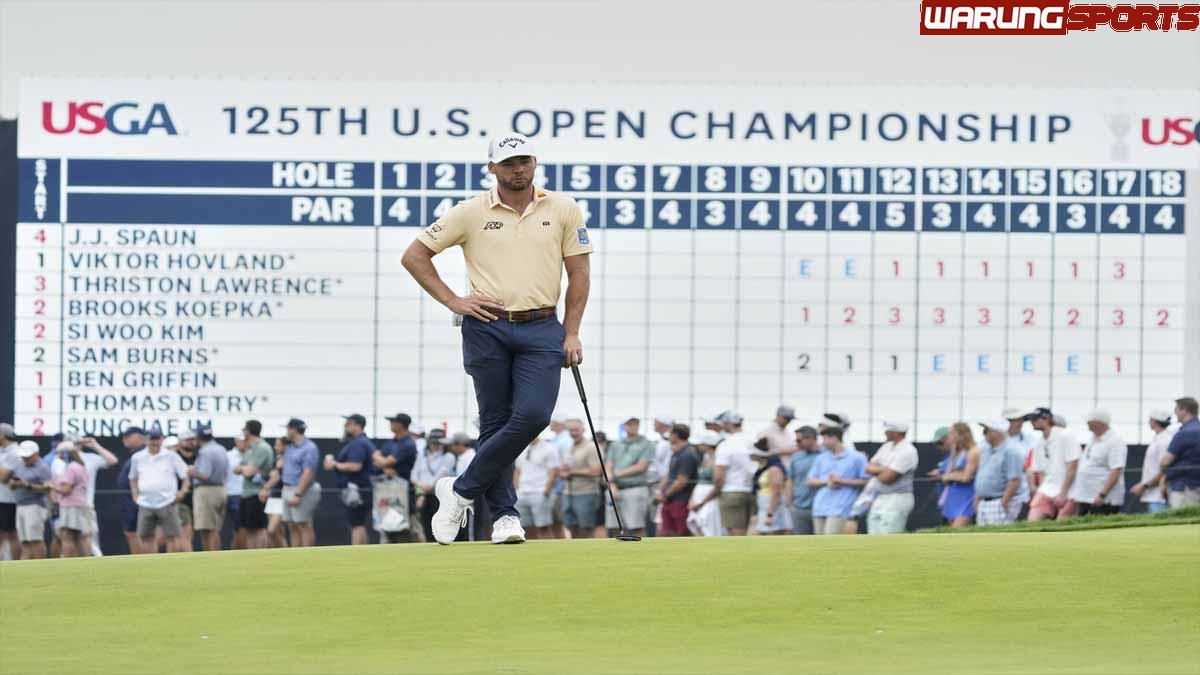 Sam Burns bebas berayun di Oakmont dan naik ke puncak papan peringkat ...